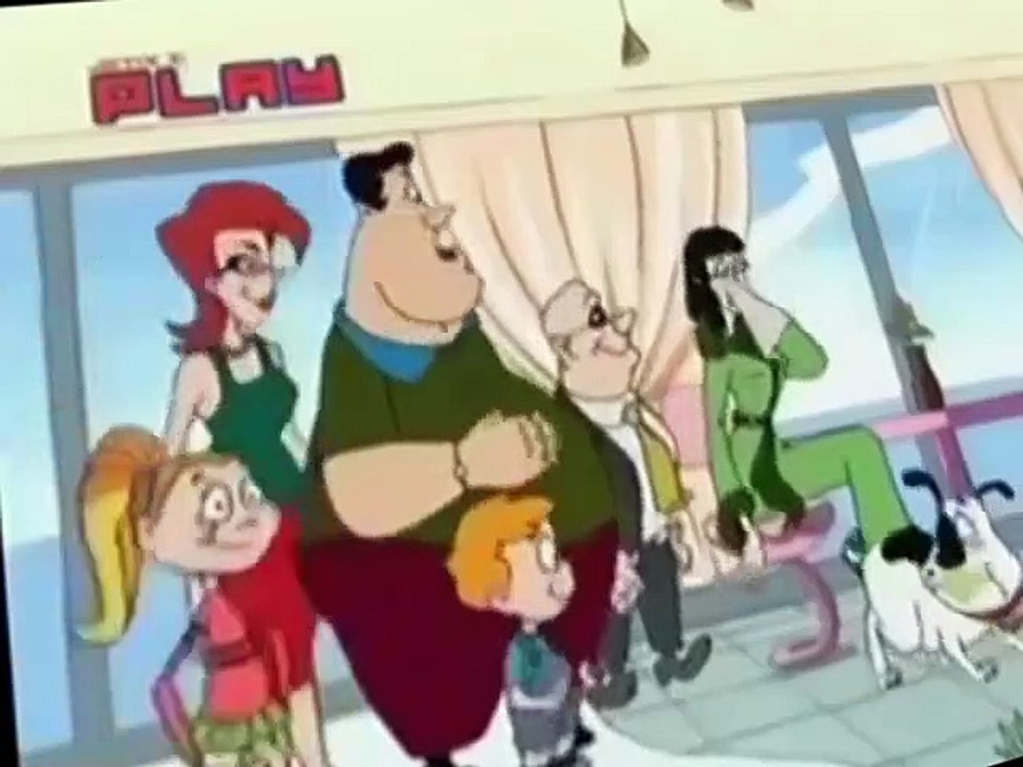 Bad Dog Cartoon Series