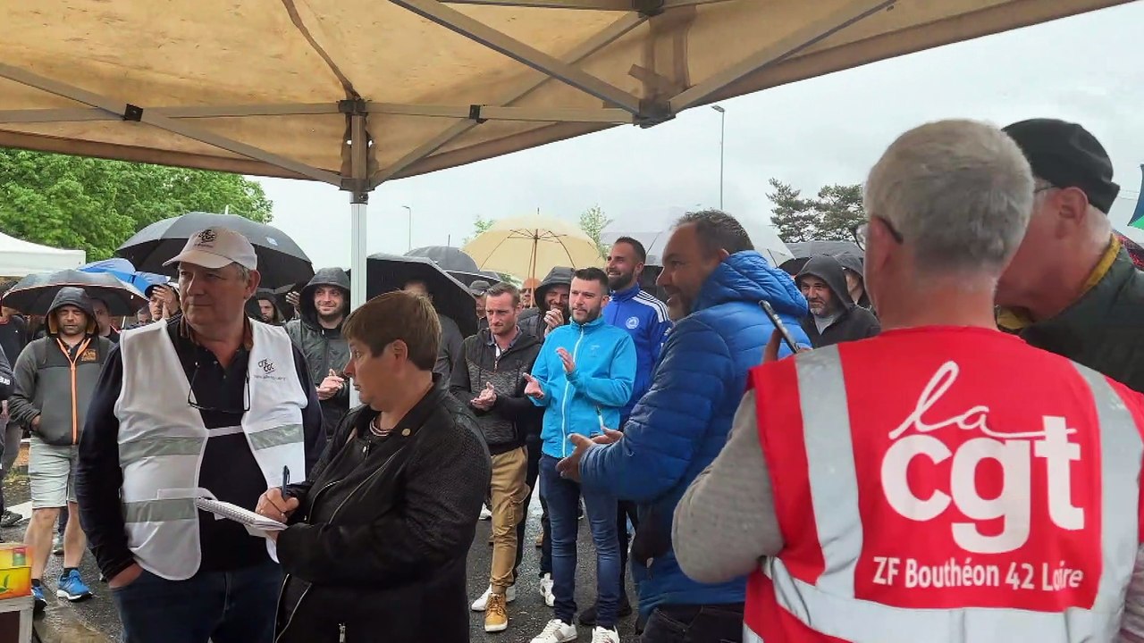 ZF Bouthéon : les salariés votent contre la prime de 12 000€ - Vidéo ...
