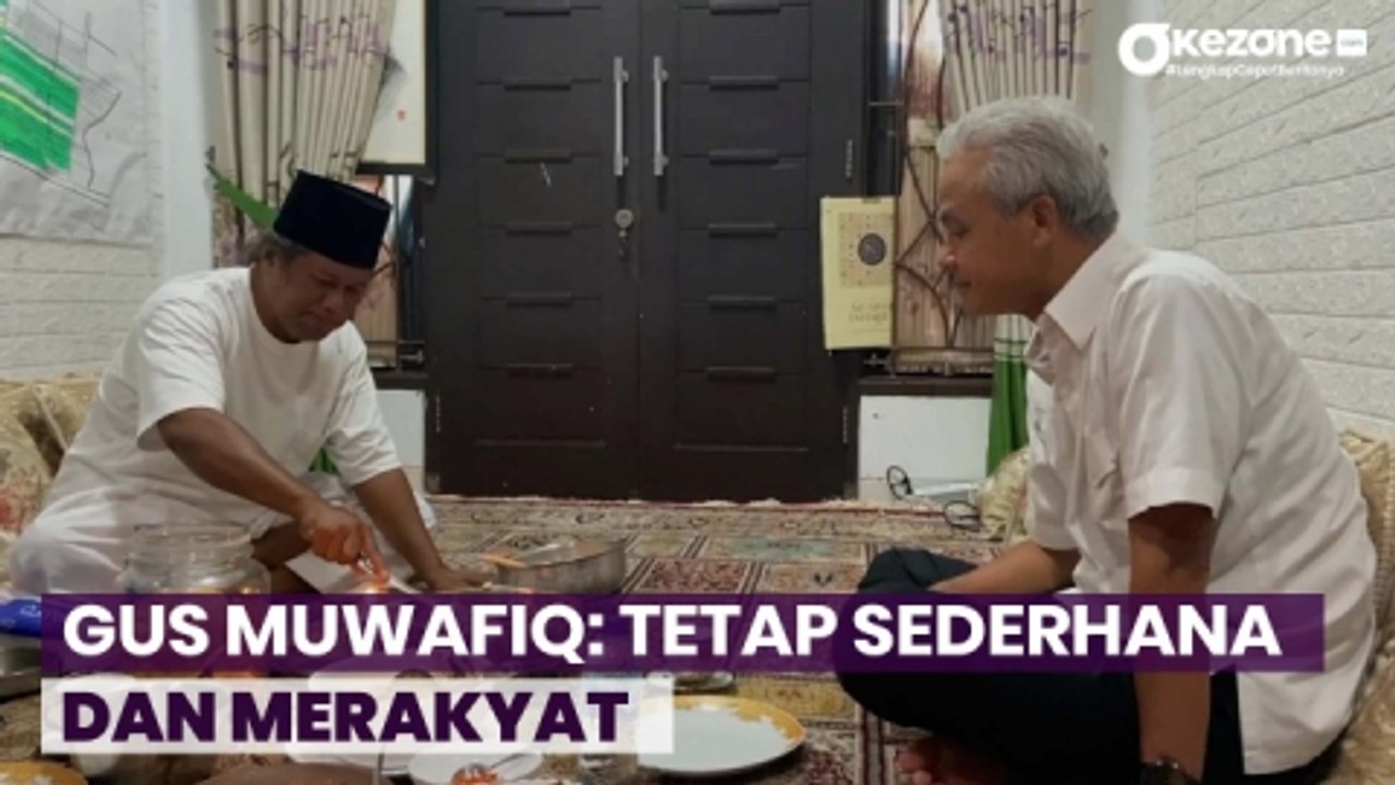 Sowan ke Gus Muwafiq, Ganjar Pranowo Diberi Wejangan Soal Politik - video Dailymotion