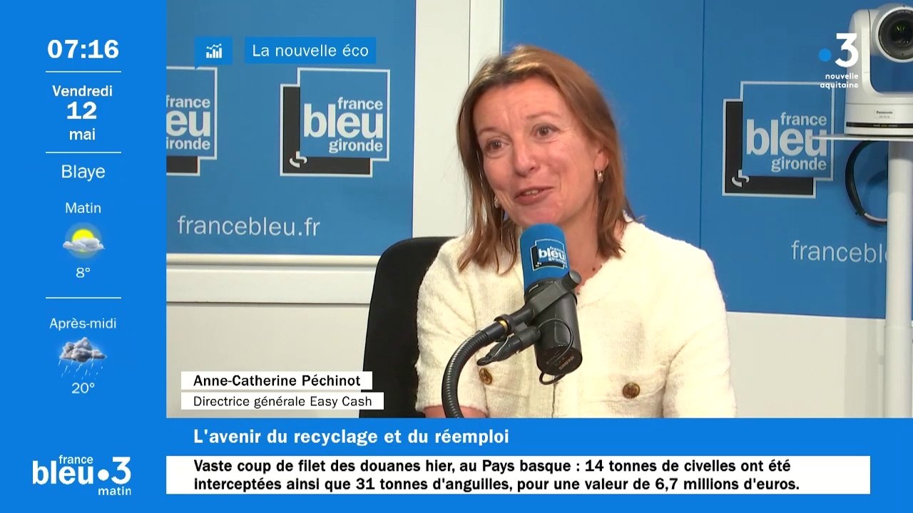 Anne-Catherine Péchinot, directrice générale d'EasyCash - Vidéo Dailymotion