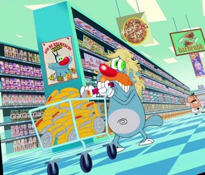 Oggy and the Cockroaches Oggy and the Cockroaches S03 E025 The Fugitive ...
