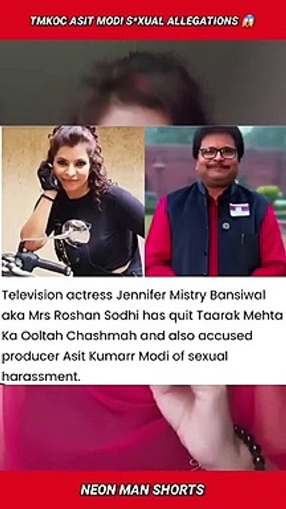 TMKOC Asit Modi S*xual Allegations His Reply! | Asit Modi Jennifer ...