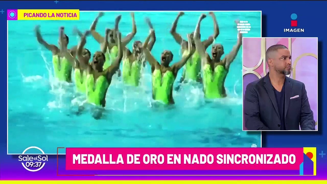 ¡Sin ningún apoyo! Equipo femenil mexicano de nado sincronizado se lleva la medalla de oro ...
