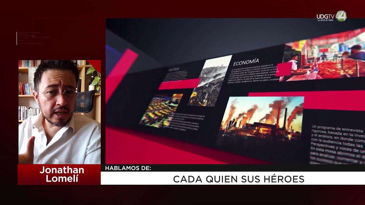 Cada quien sus héroes: Jonathan Lomelí - Vídeo Dailymotion