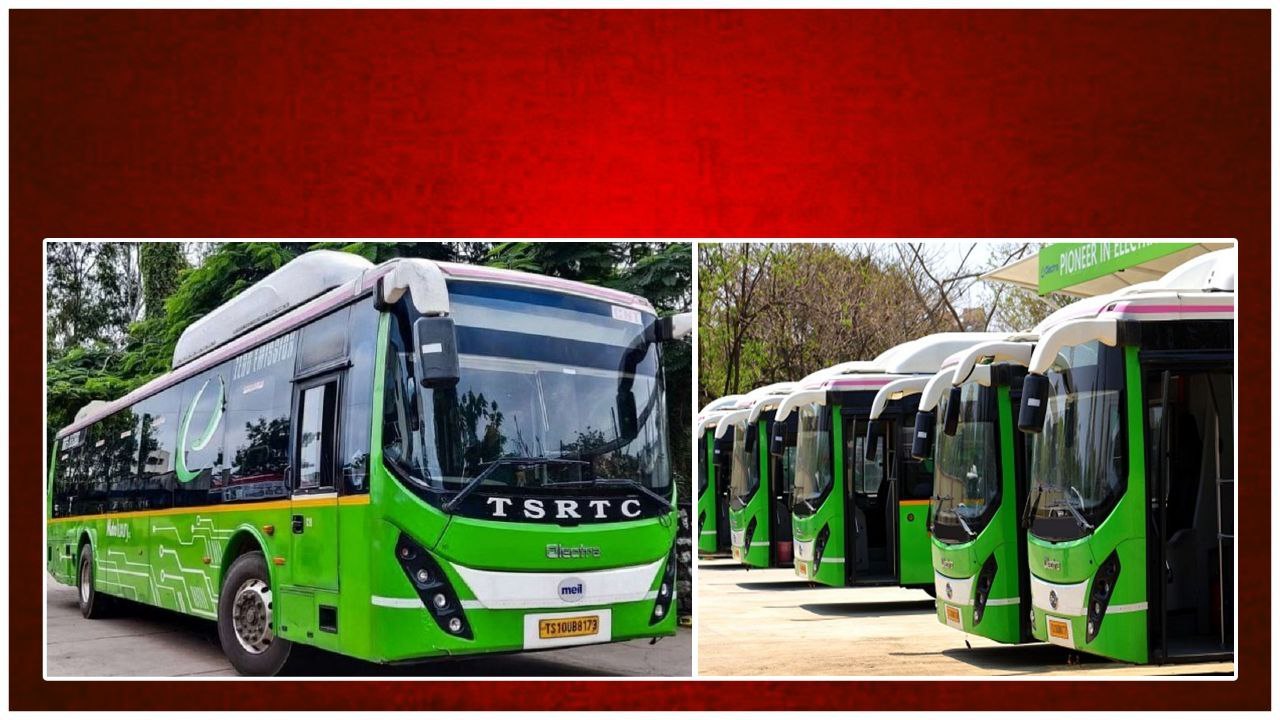 TSRTC ... Hyderabad నుండి Electric AC బస్సులు సిద్ధం.. ప్రయాణం Full ...