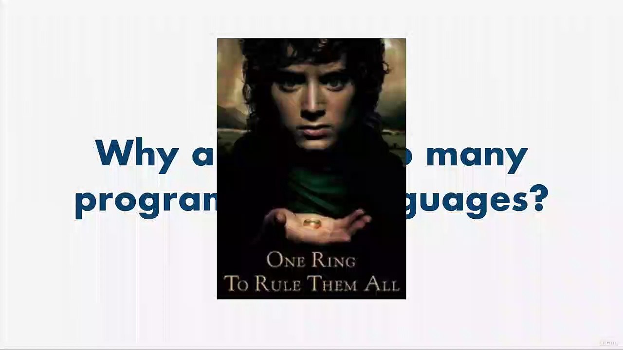 Python Developer Zero to Mastery Python Introduction - Why So Many Languages - video Dailymotion