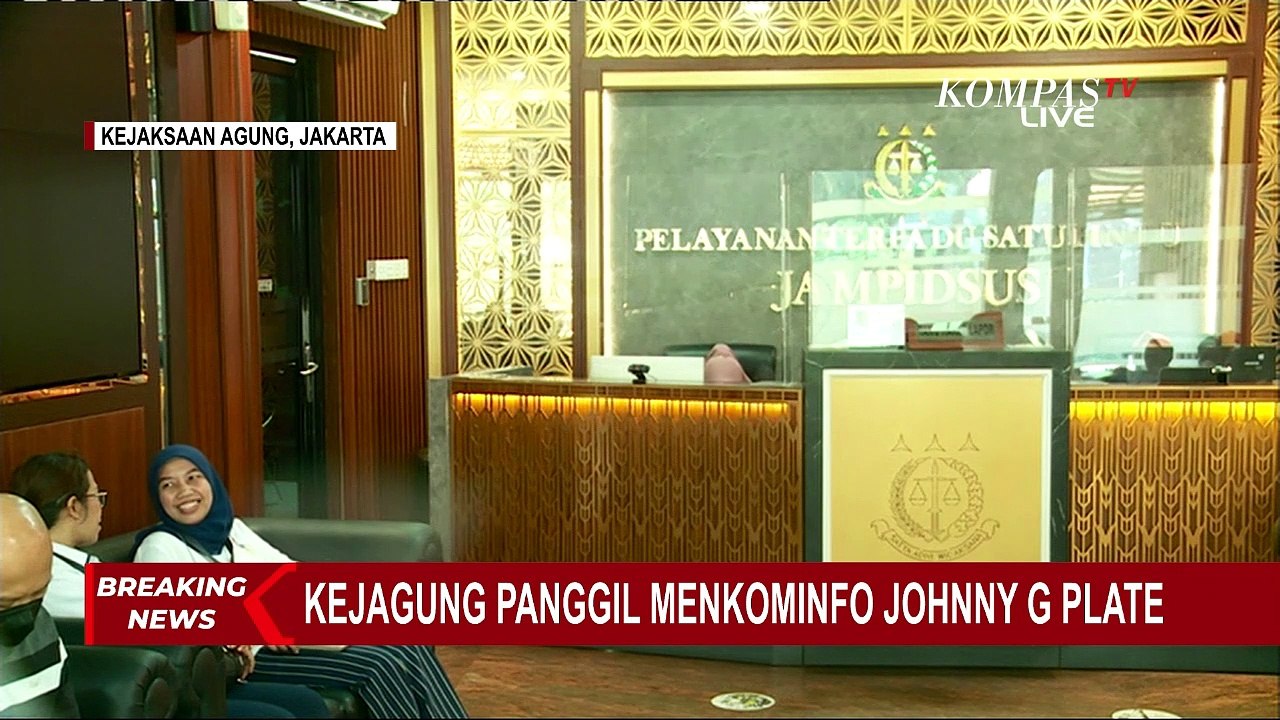 Kejagung: Tanggung Jawab Jhonny G Plate soal Dugaan Korupsi Menara BTS ...