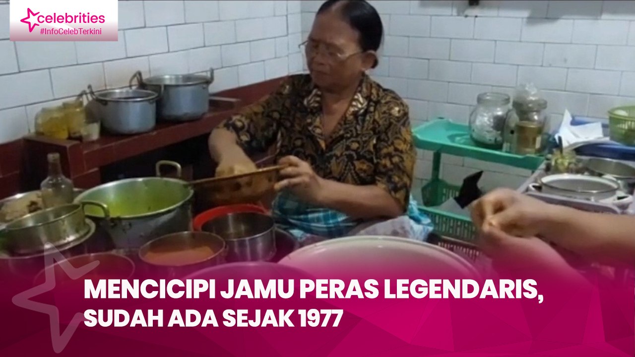 Mencicipi Jamu Peras Legendaris, Sudah Ada sejak 1977 - Video Dailymotion