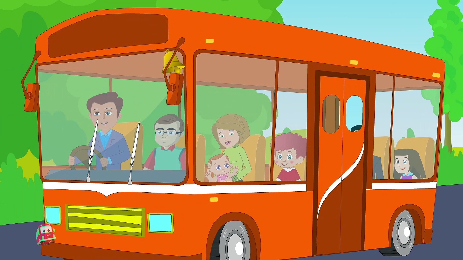 Wheels On The Bus Clipart
