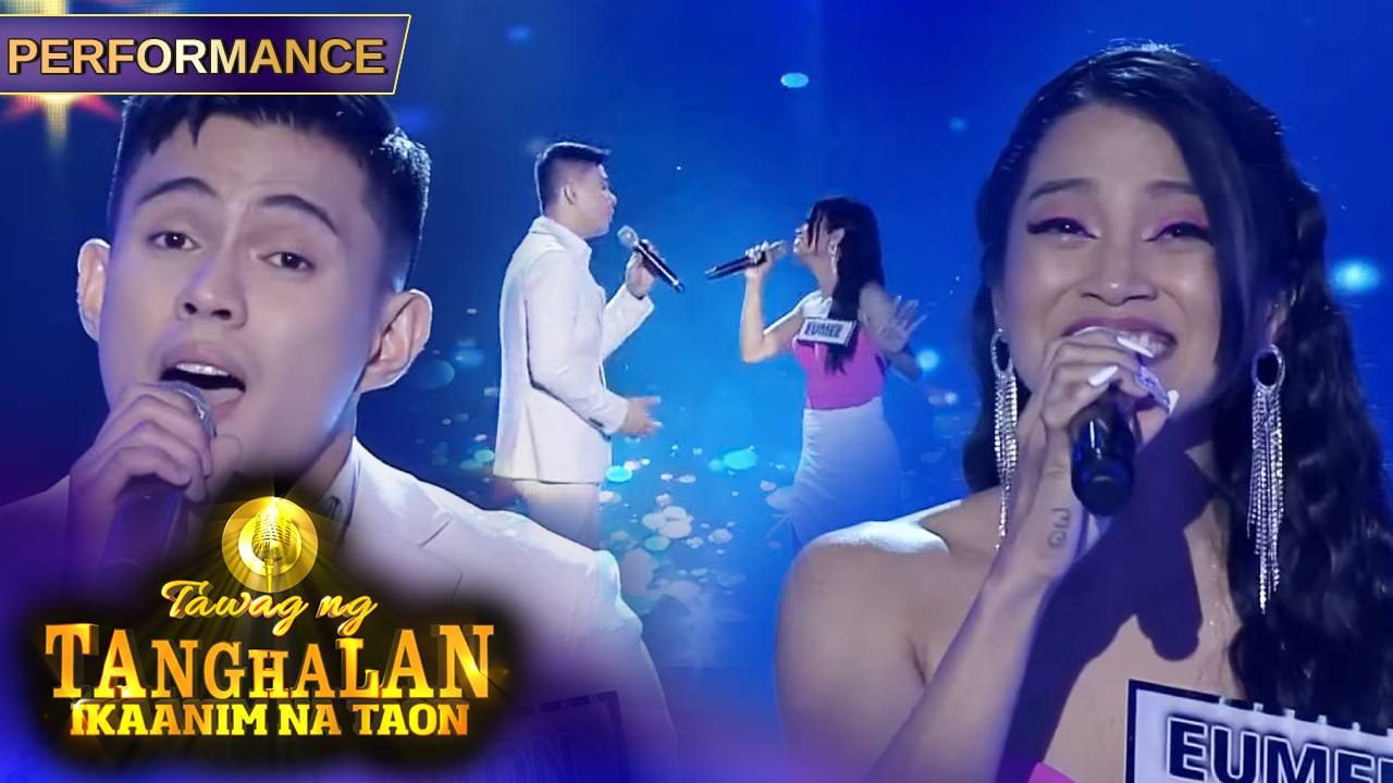 Eumee Capile & Anton Antenorcruz | Araw Gabi | Tawag Ng Tanghalan Duets - video Dailymotion