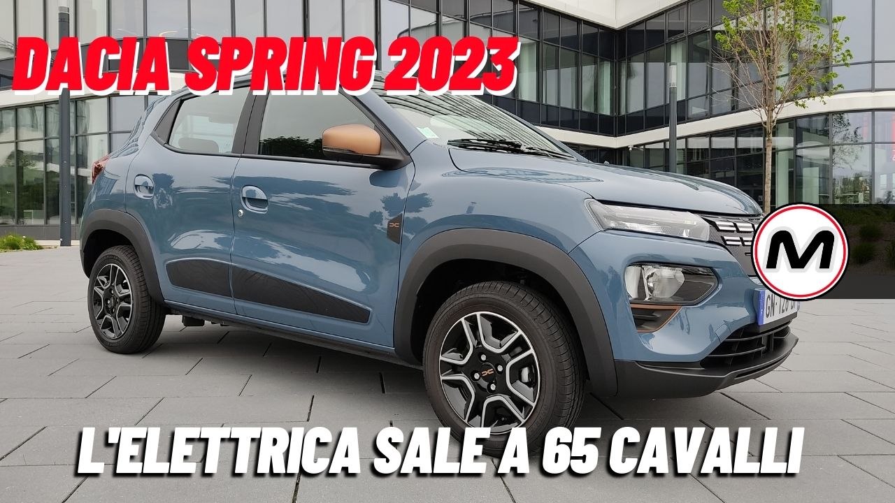 DACIA SPRING 65 2023 | Prima prova su strada della versione con motore ...