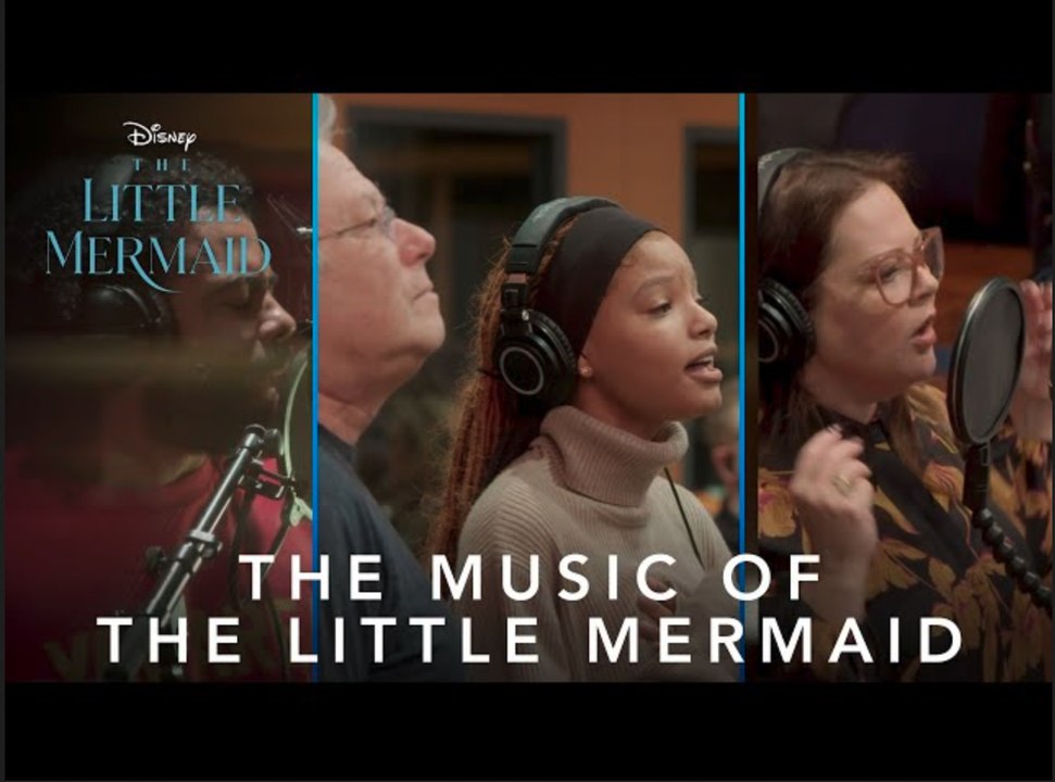 The Music Of The Little Mermaid Behind The Scenes Disney Video