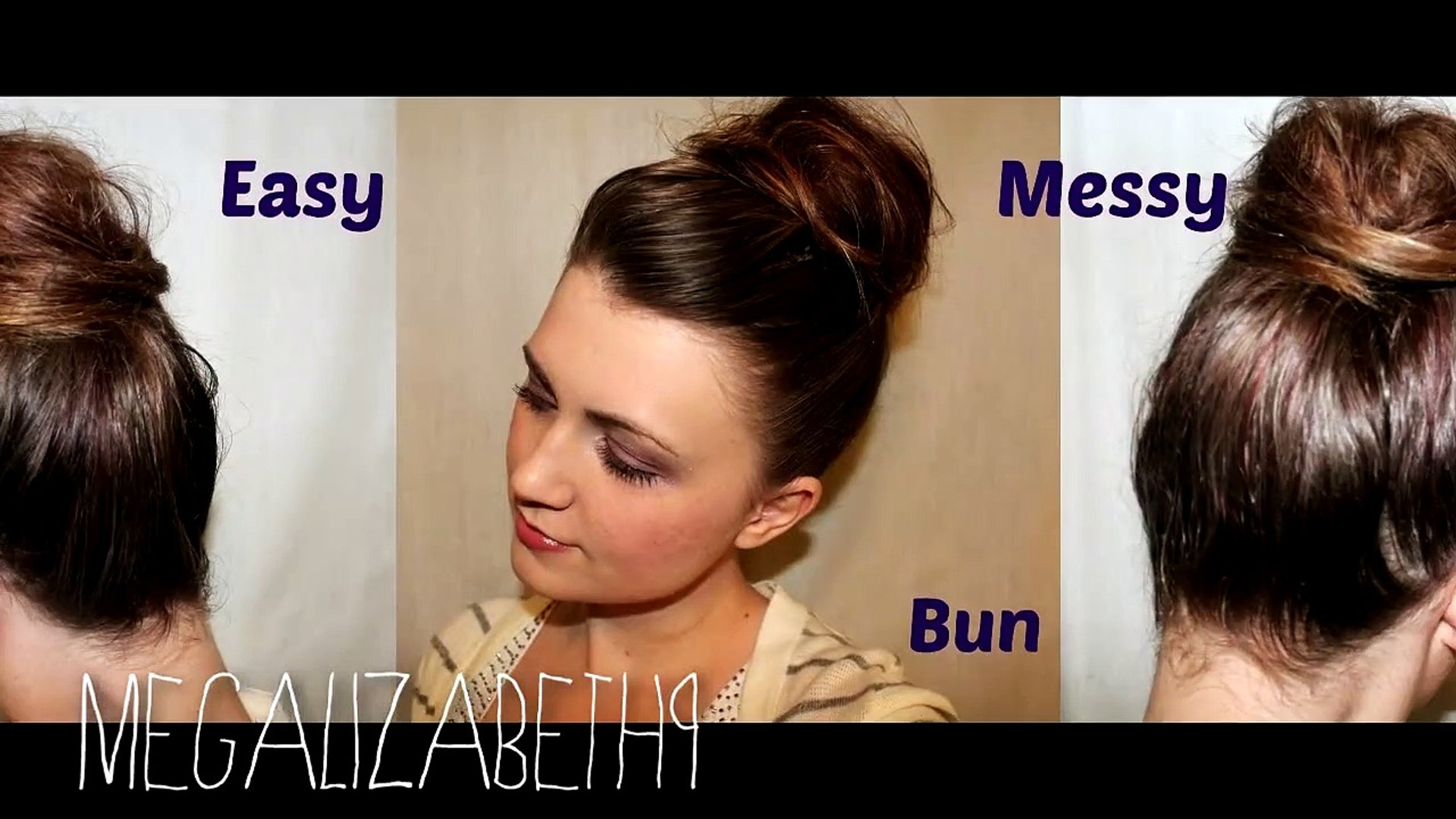 Messy Bun Tutorial