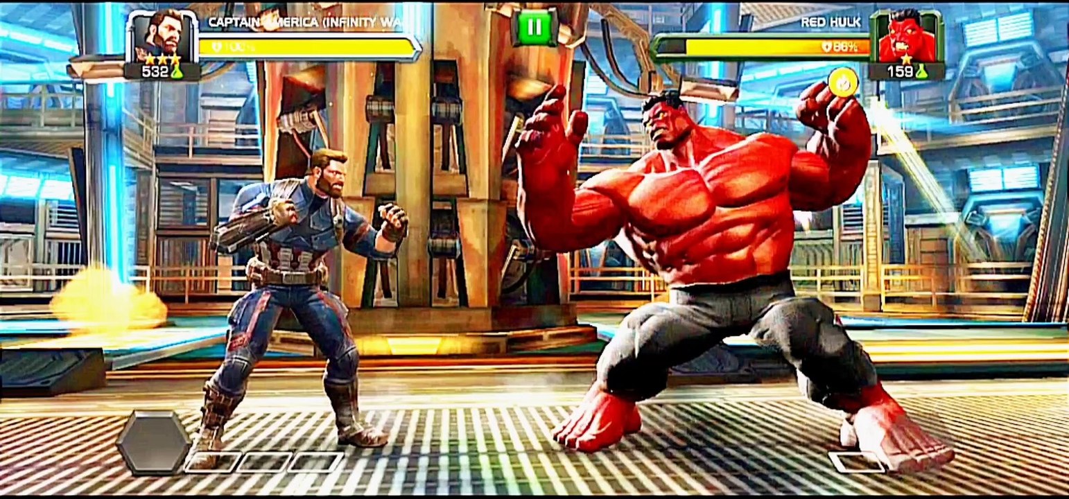 Captain america Vs Red Hulk fighting video ️// Red Hulk is a very ...