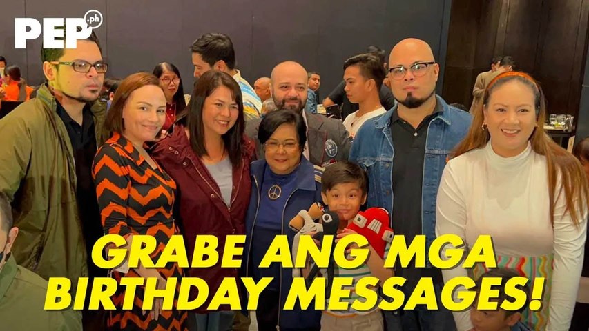Nora Aunor reunited with five kids on 70th birthday | PEP Exclusives