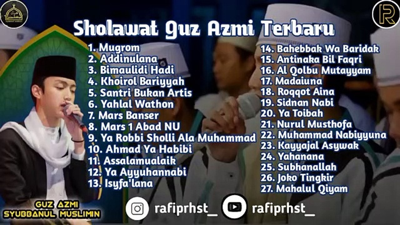 SHOLAWAT NABI MUHAMMAD _ GUS AZMI SUBANUL MUSLIMIN - video Dailymotion