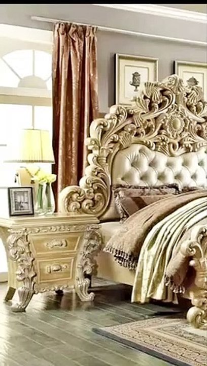 Live bedroom furniture design double bed dressing ! chinioti design ...