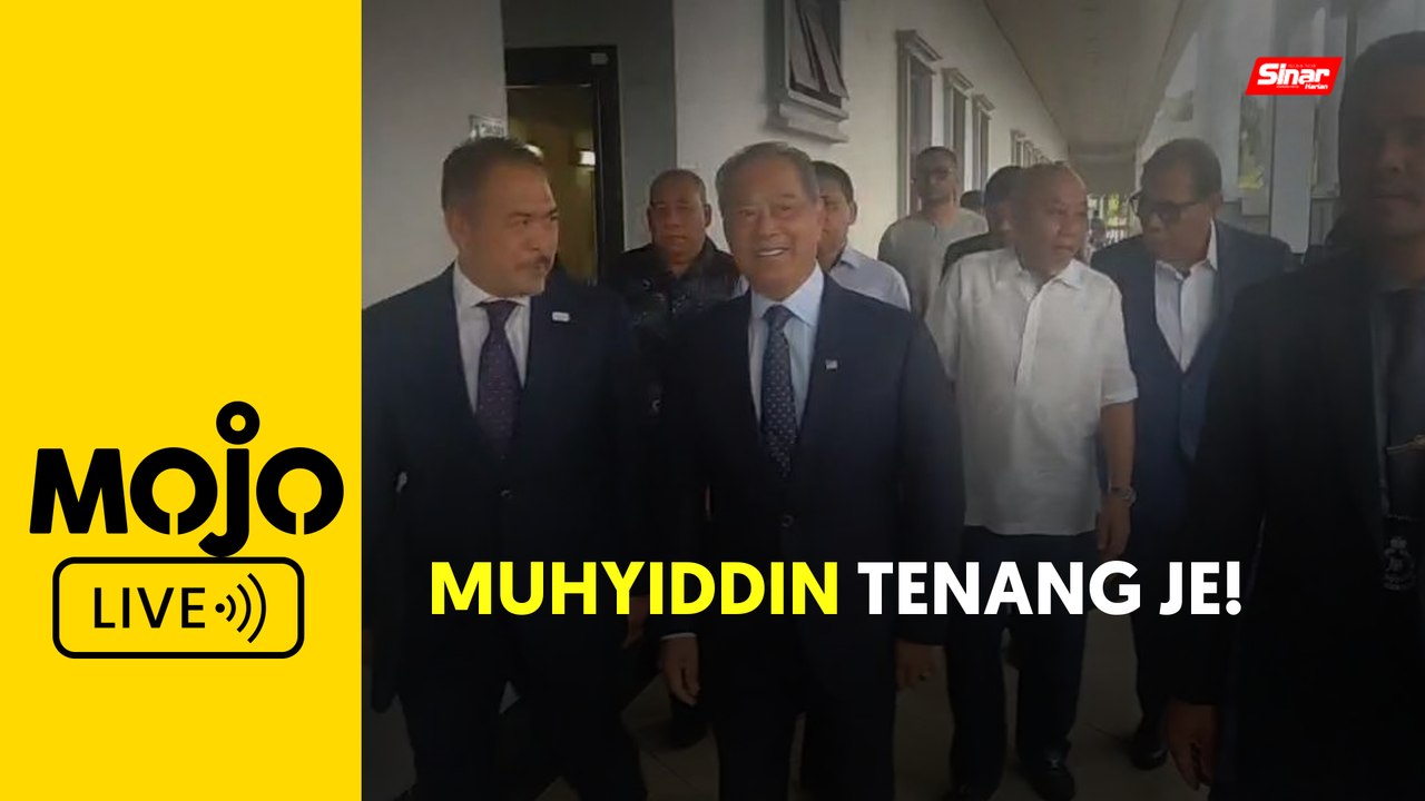 Muhyiddin hadir mahkamah bagi prosiding kes rasuah - Video Dailymotion
