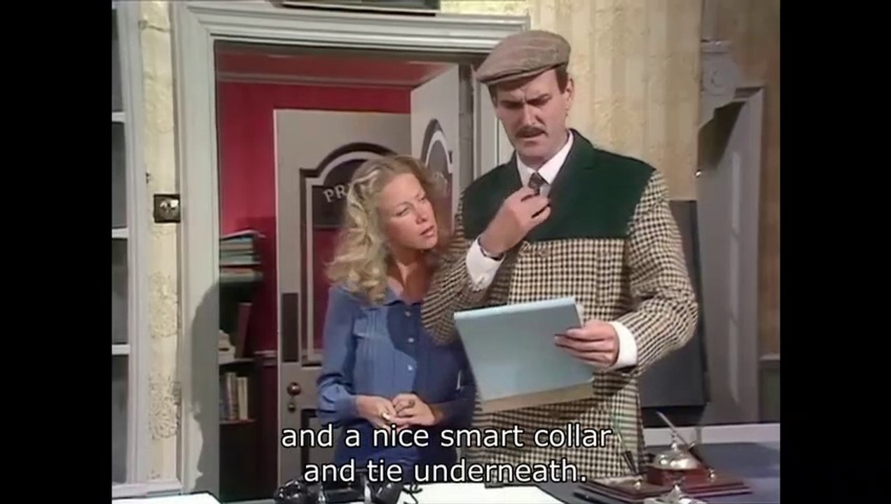 Fawlty Towers S1/E2. 'The Builders' John Cleese • Prunella Scales ...