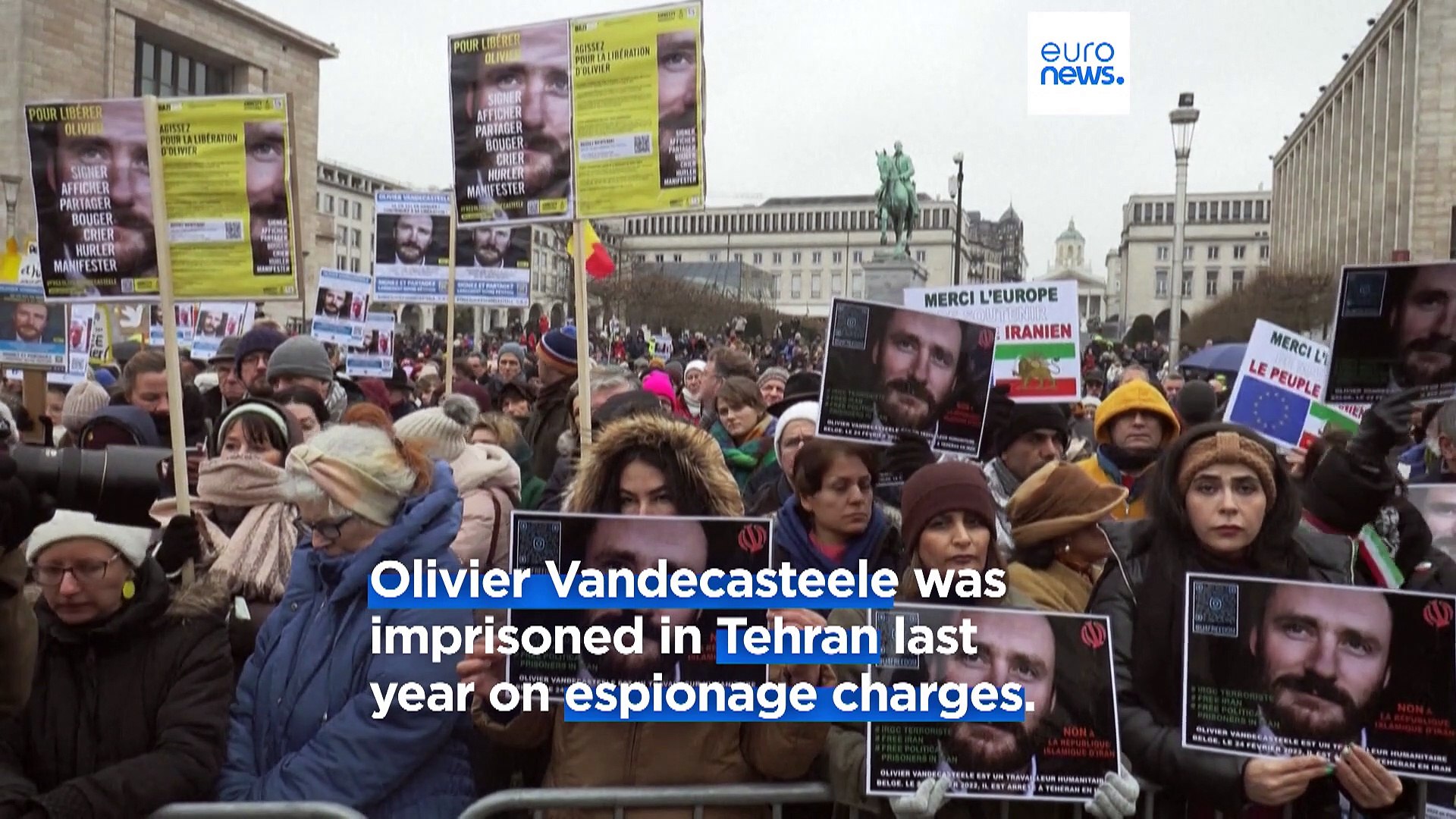 NGO worker Olivier Vandecasteele freed from imprisonment in Iran and ...