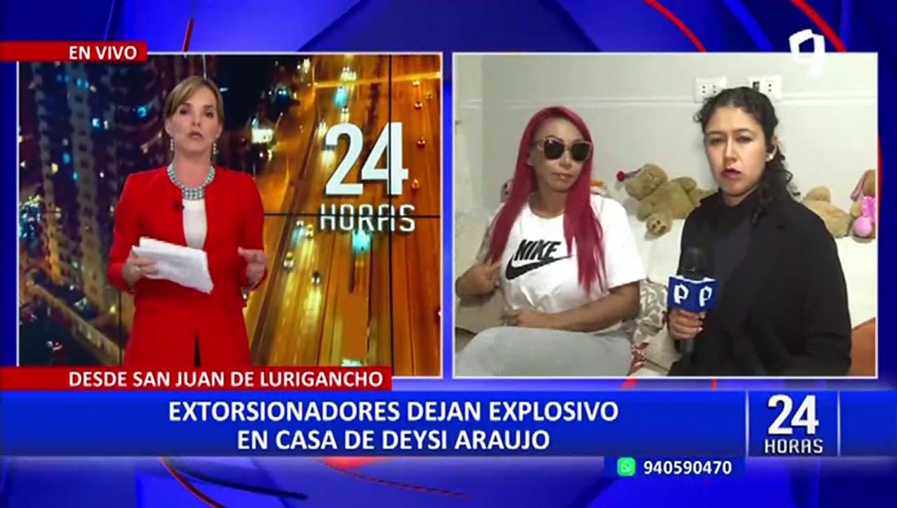 Deysi Araujo teme por su vida tras ser extorsionada: "Necesito que den ...