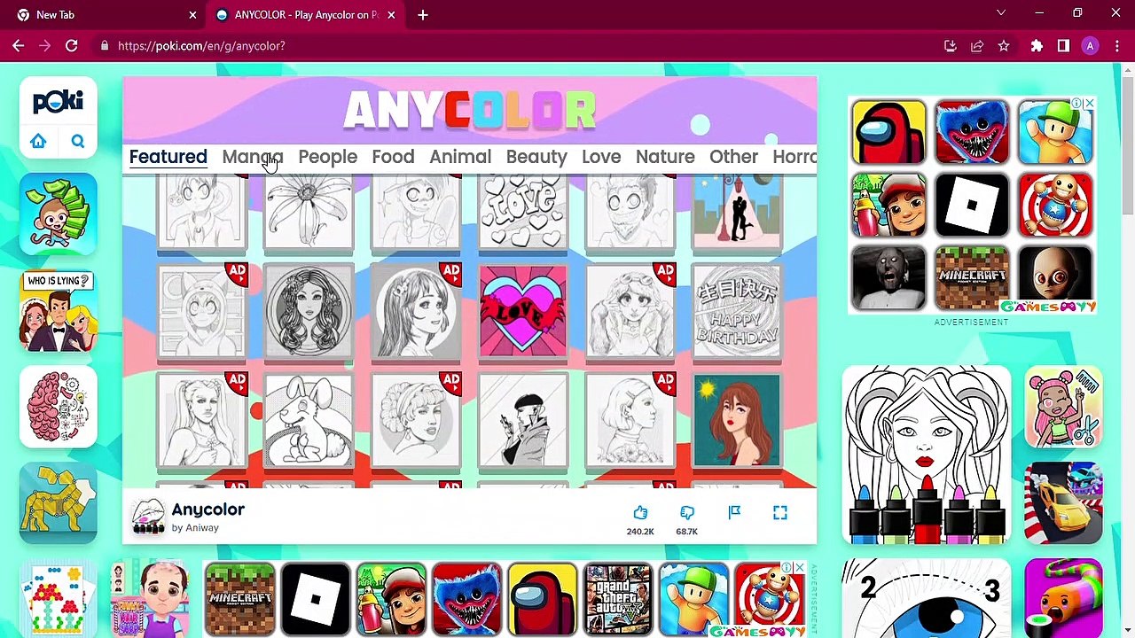 playing drawing games on poki. - video Dailymotion