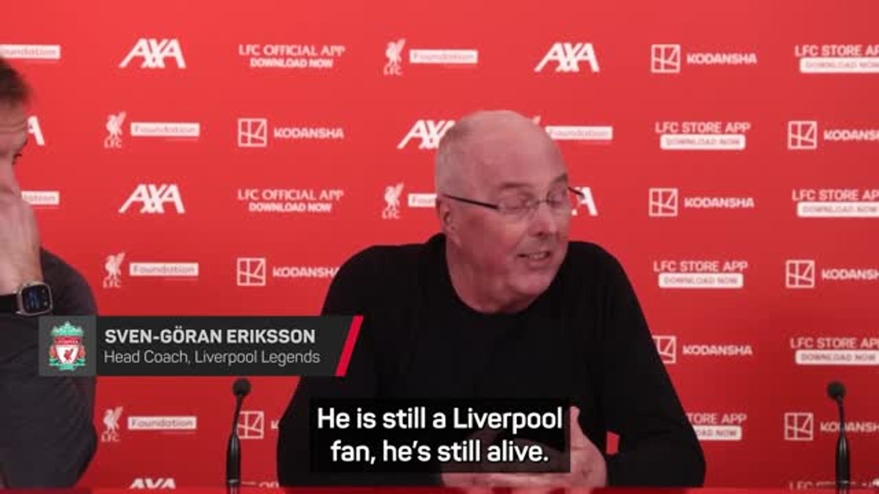 Sven recalls falling in love with Liverpool - video Dailymotion
