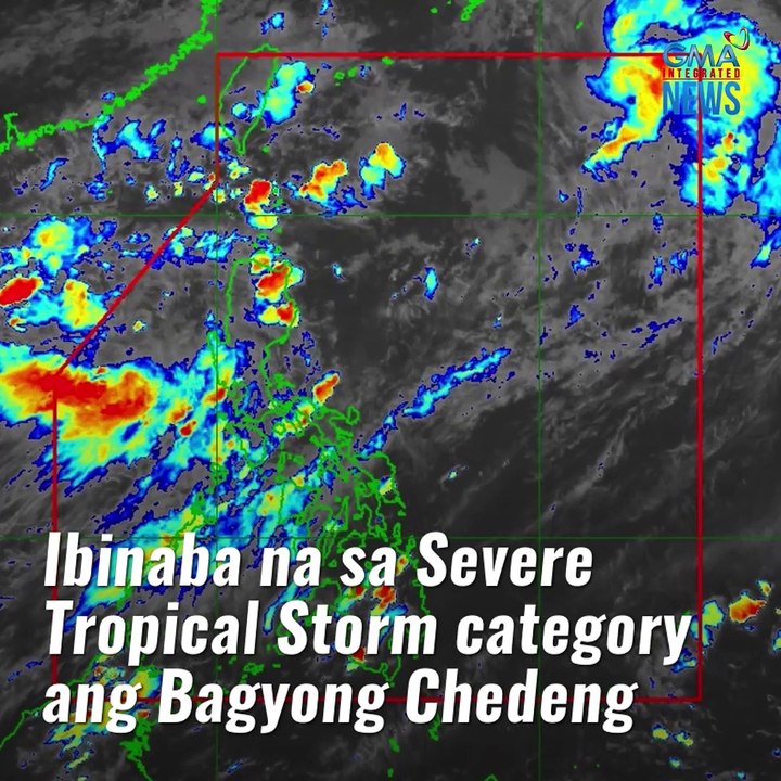 Bagyong Chedeng, isa na lamang Severe Tropical Storm | GMA News Feed ...