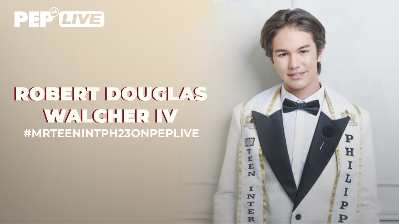 WATCH: Robert Douglas Walcher IV on PEP Live! - video Dailymotion