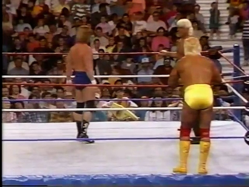 Hulk Hogan & Roddy Piper vs. Ric Flair & Sid Justice - video Dailymotion