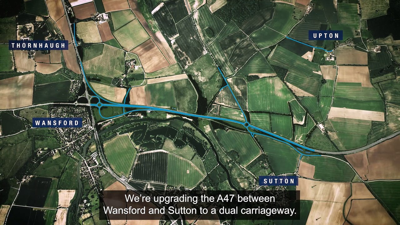 A glimpse into the future of the A47 in Cambridgeshire - video Dailymotion