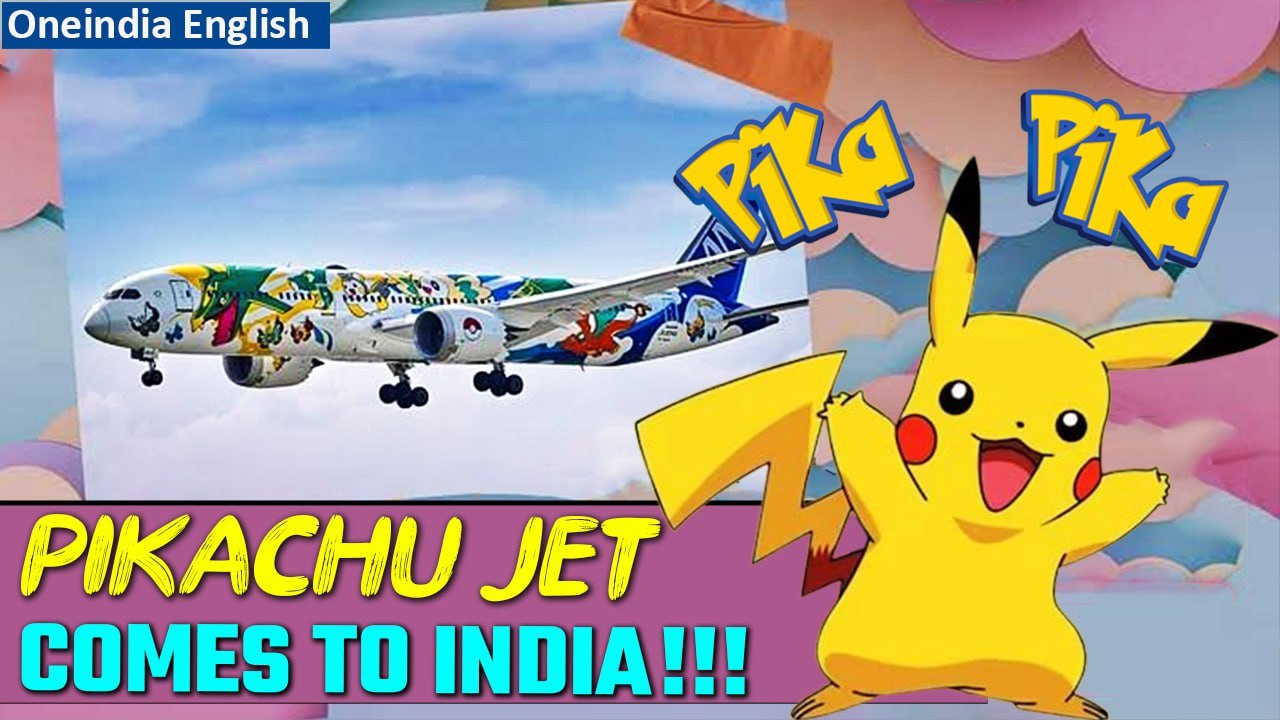 Pikachu Jet: India’s first Pokemon themed plane lands | Know all about ...