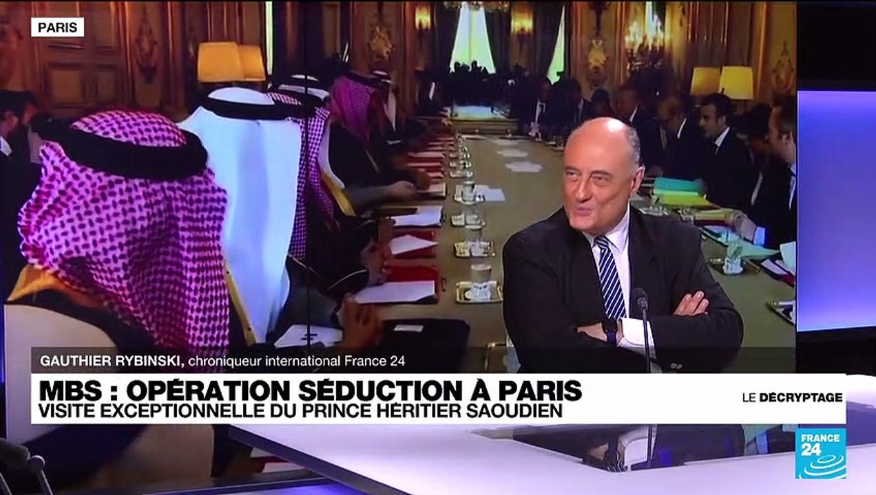 Visite de MBS à Paris : quels enjeux pour le prince héritier d'Arabie saoudite ? - Vidéo Dailymotion