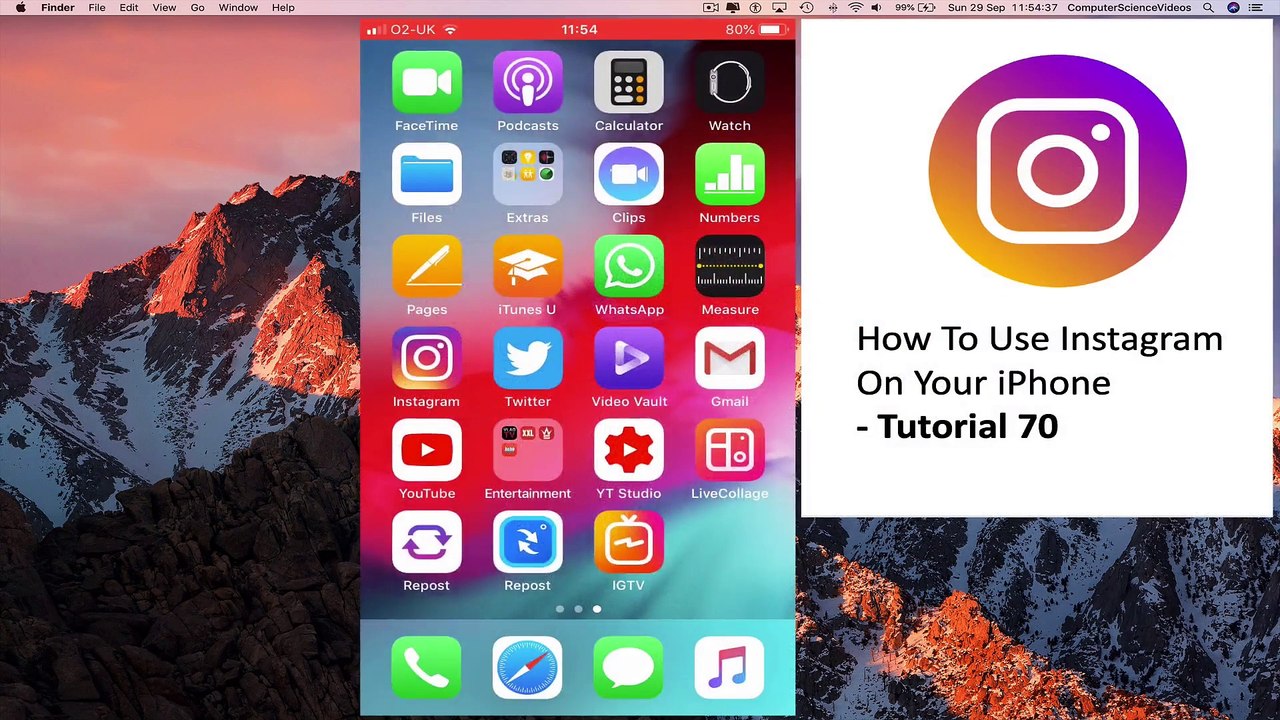 How to USE Instagram on iPhone - Make Your Instagram Page Private ...