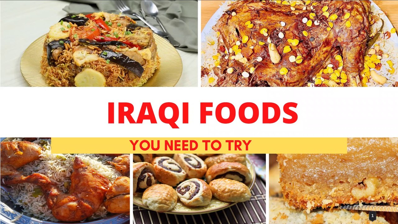 Most Popular Iraqi Food | Iraqi Cuisine - video Dailymotion