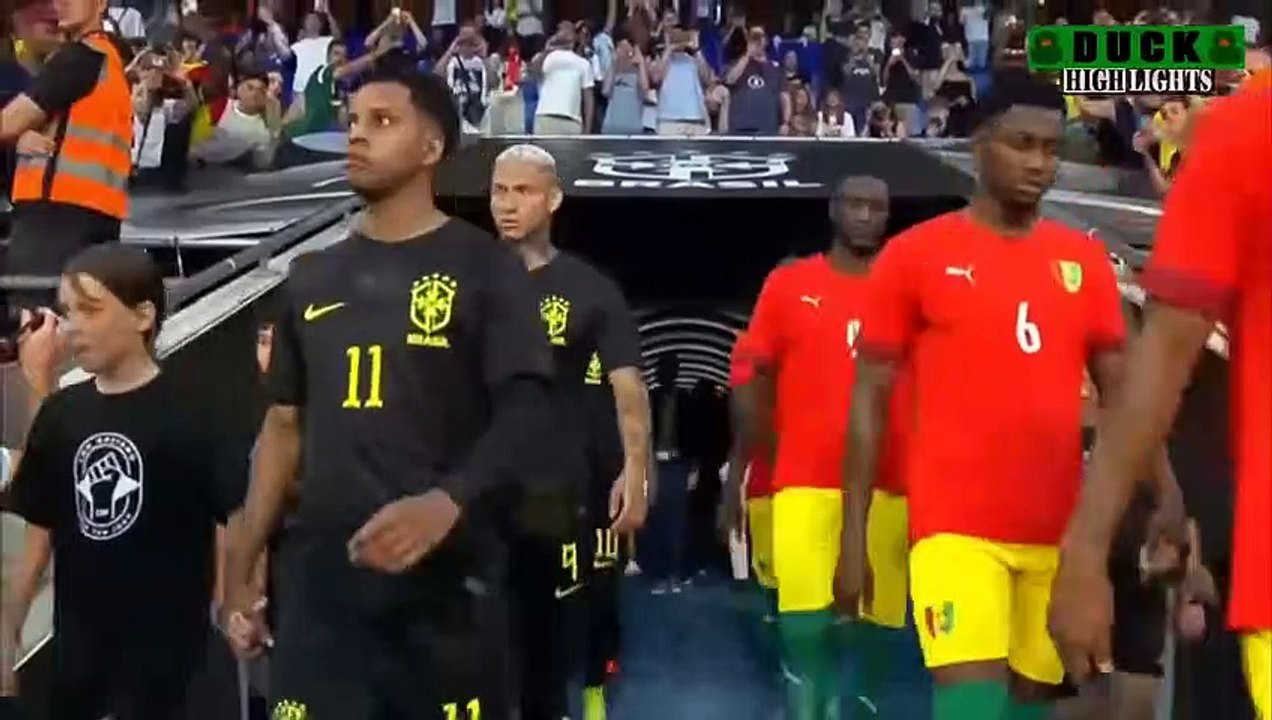 Brazil vs Guinea 4 x 1 Extended Highlights & All Goals 2023 - video ...
