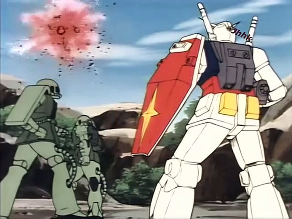Mobile Suit Gundam 機動戦士ガンダム Mobile Suit Gundam Zaku vs Zaku - video ...