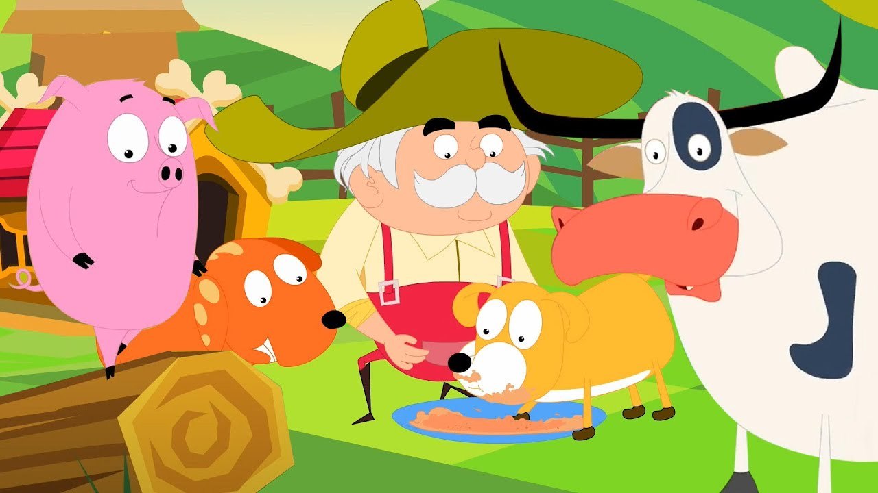 Old Macdonald Had A Farm, Animated Cartoon and Kids Songs - video ...
