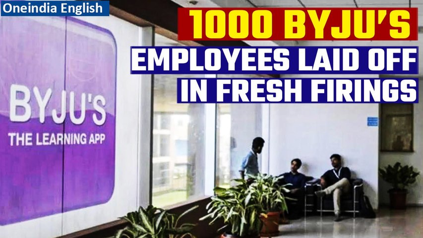 BYJU's Lays Off Close To 1,000 Employees Across All Departments: Report ...
