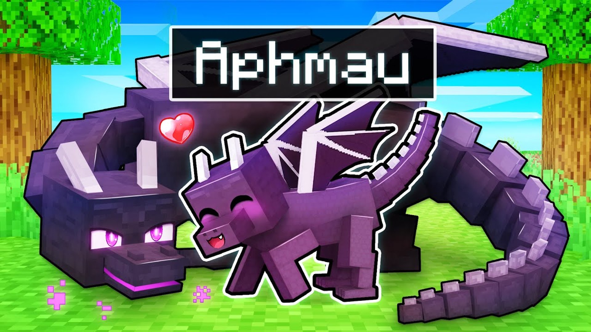 Minecraft Wallpaper Baby Ender Dragon