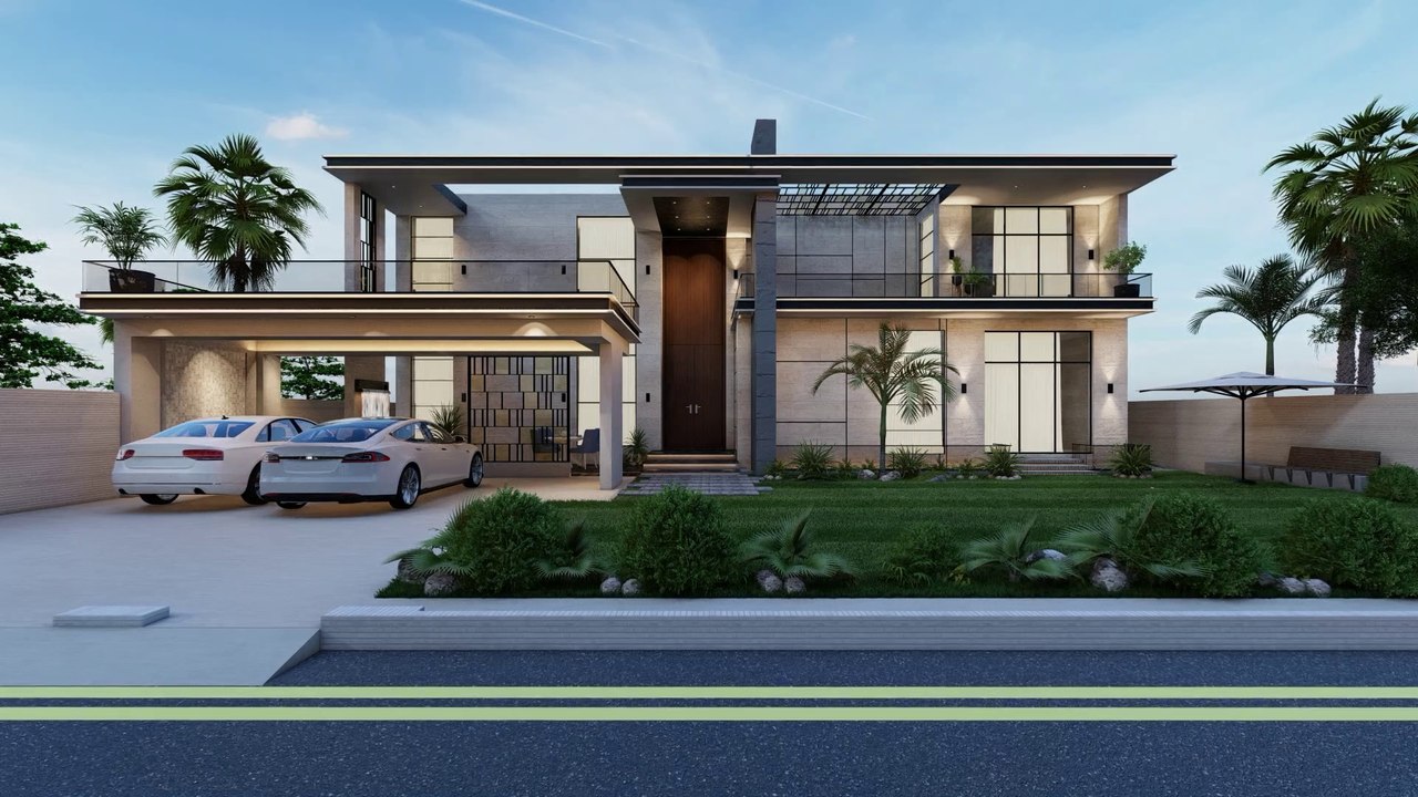 Modern Contemporary House | Straight Lines | Mono | Ar. Shahbaz Tullah ...
