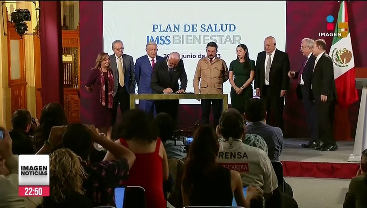 Gobernadores De Seis Estados Firman Acuerdo De Imss Bienestar Vídeo