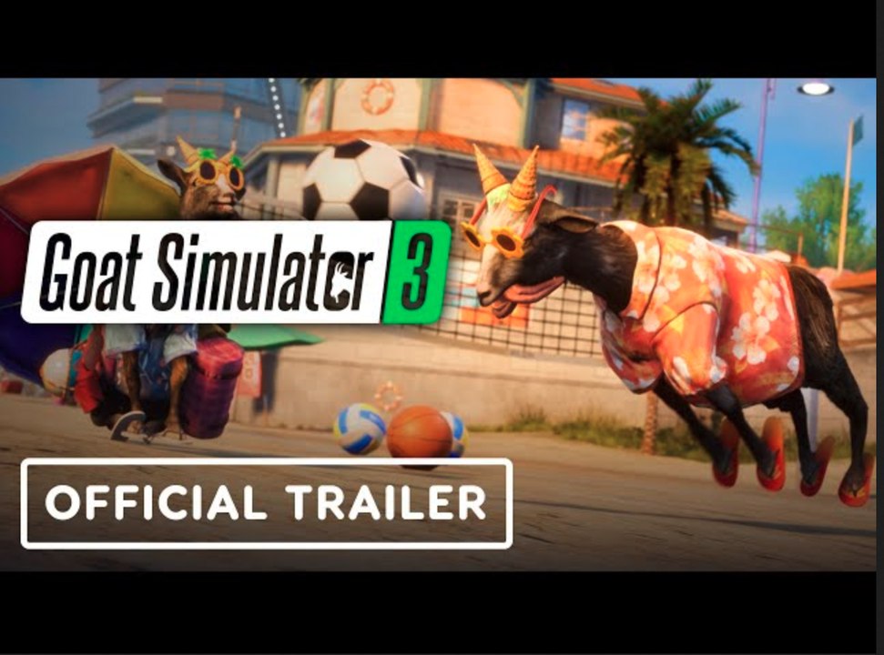 Goat Simulator 3 | Official Summer Update Trailer - video Dailymotion