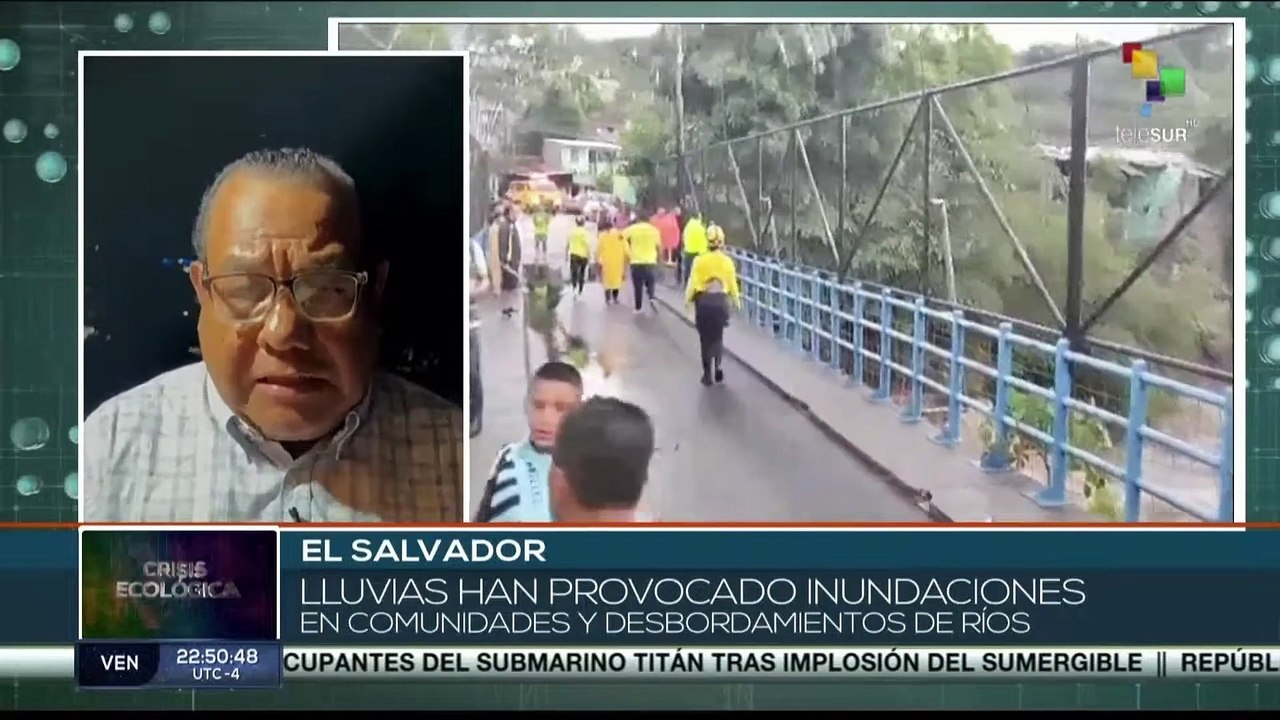 El Salvador: Fuertes lluvias ocasionan la evacuación y afectación ...