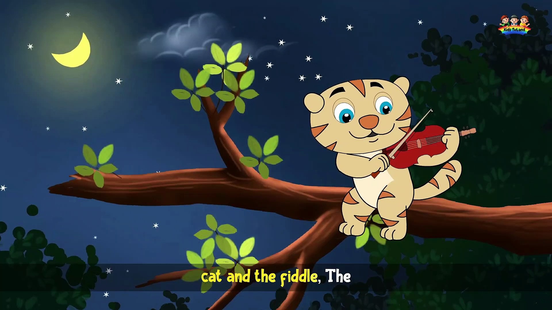 The Cat And The Fiddle Nursery Rhyme
