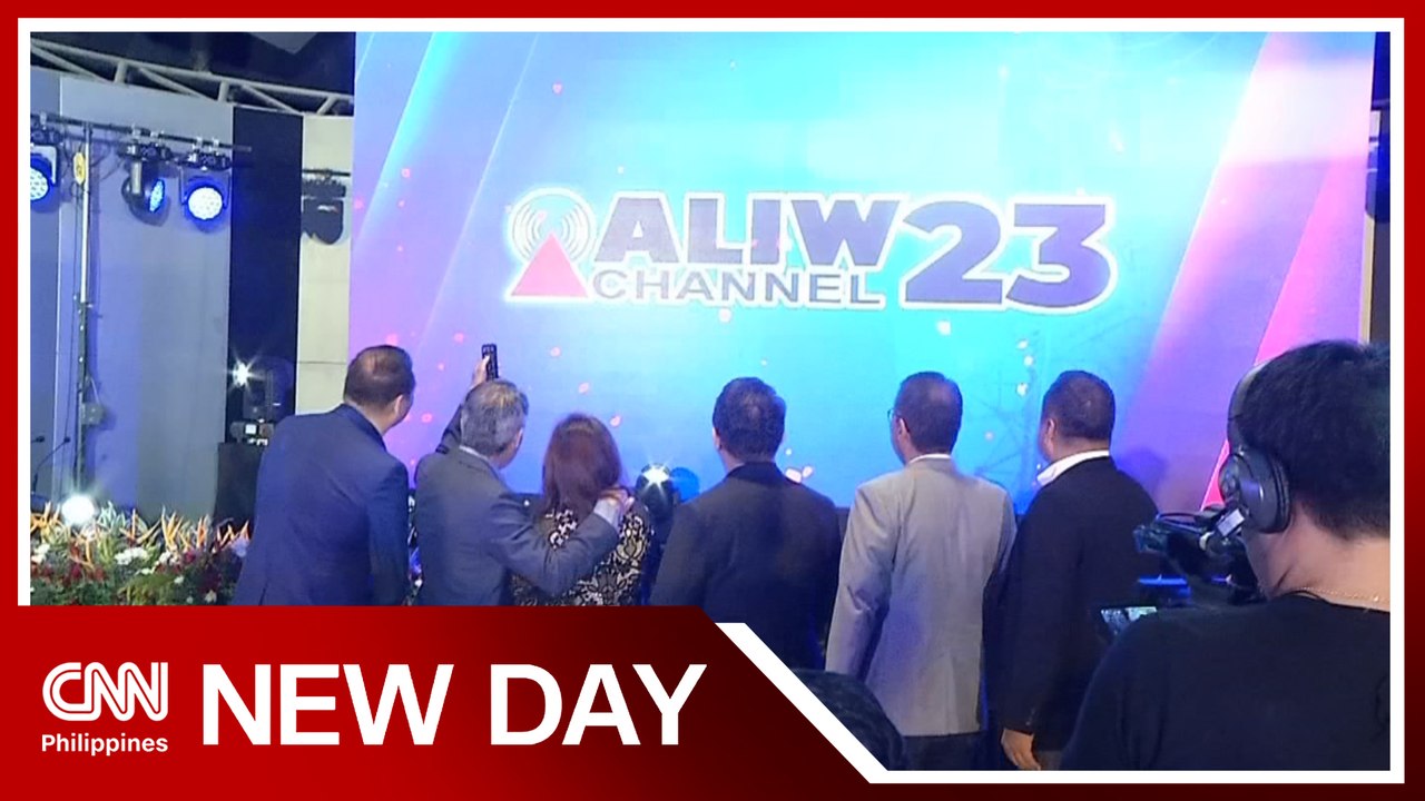 Aliw Broadcasting launches 'Aliw Channel 23' | New Day - video Dailymotion