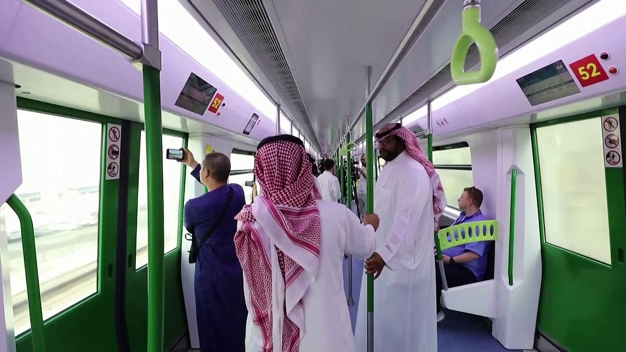 Saudi Arabia launches new Mecca metro line to transport Hajj pilgrims ...
