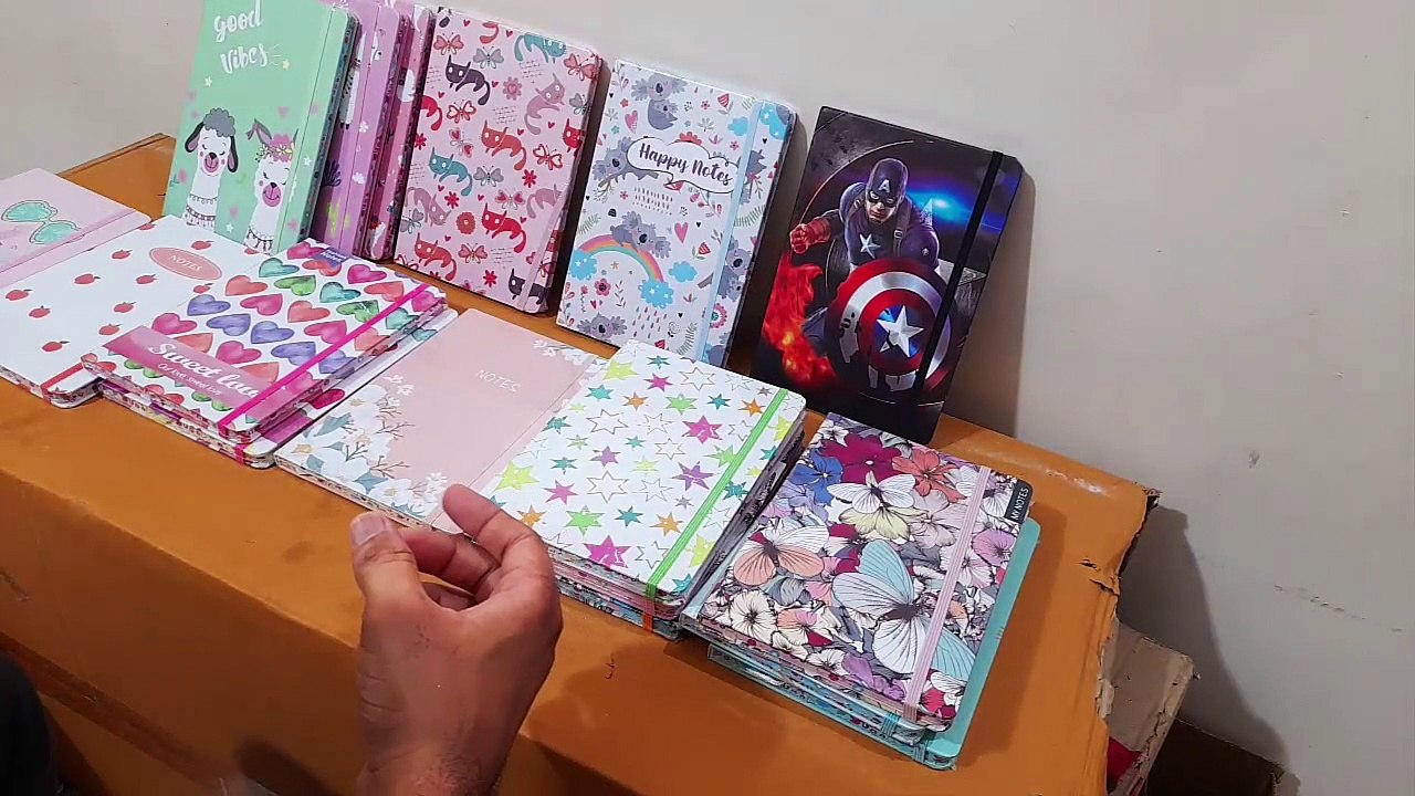 Unboxing and Review of Different Design Character Prints fancy Diary ...