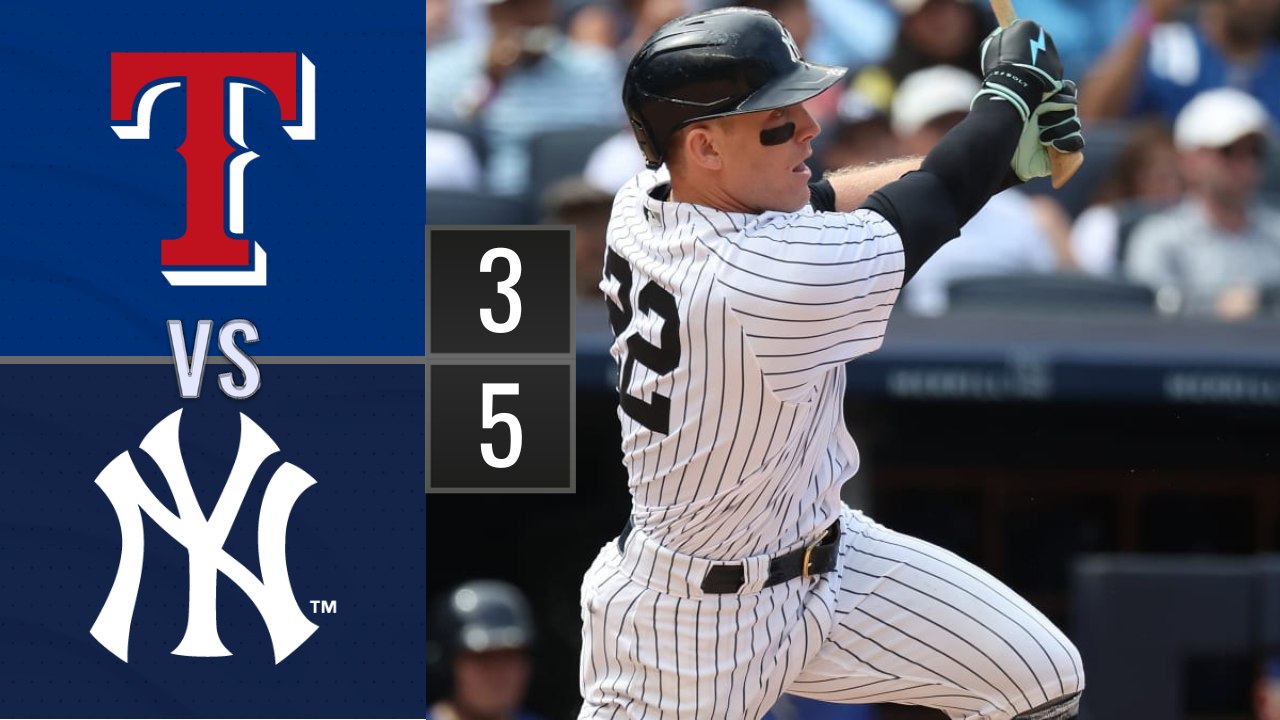 Resúmen Rangers de Texas vs Yankees de Nueva York | MLB 25-06-2023 ...