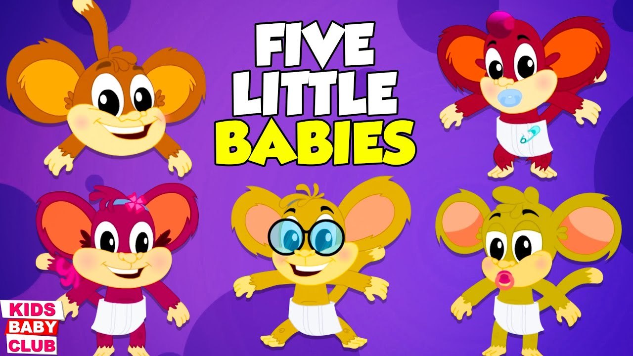 Five Little Babies, Nursery Rhyme for Kids - video Dailymotion